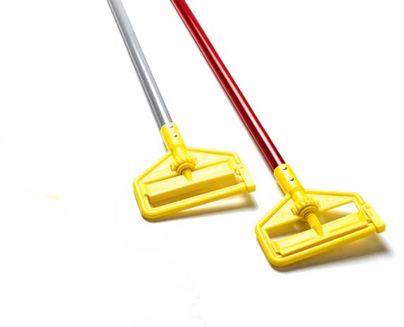 Side Gate Color Coded Mop Handles Yellow/Green